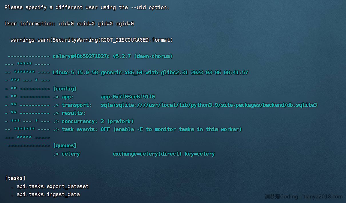 doccano task报错ImportError: cannot import name 'relation' from 'sqlalchemy.orm'问题 - Linux - 清梦爱Coding