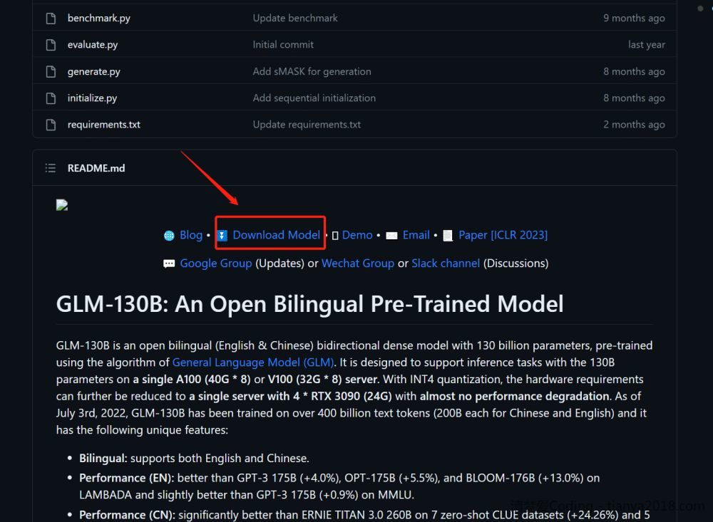 GLM-130B量化版INT4使用4张22G显卡Docker部署 - 人工智能 - 清梦爱Coding